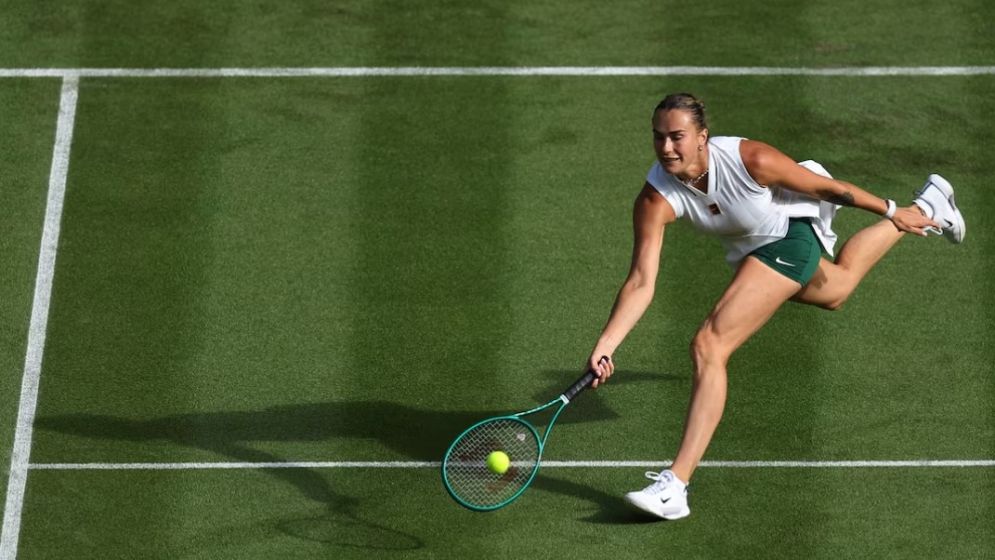 Sabalenka powers past Kostovic into second round